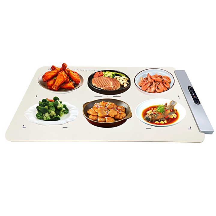 120V 400W Silicone Electric Hot Plate Adjustable Temperature Control ...