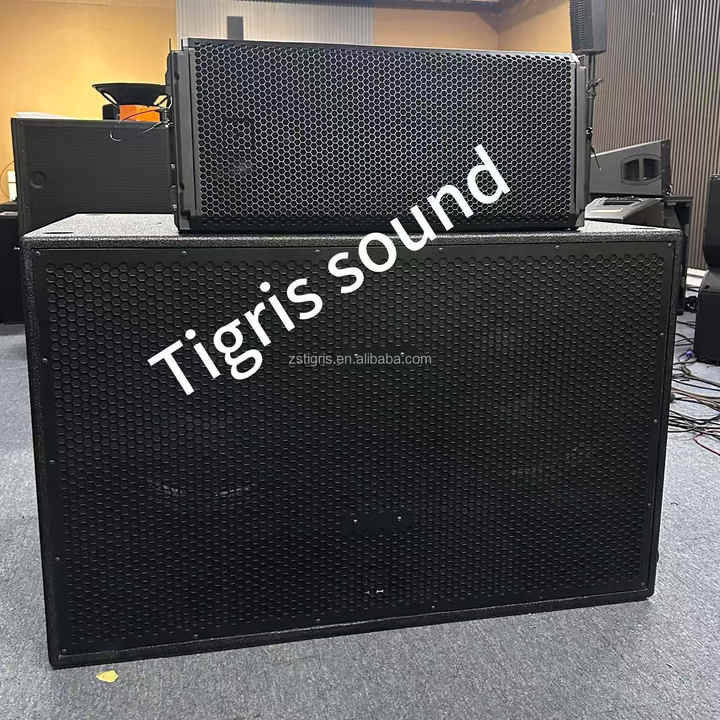 TIGRIS SOUND 8006-AS Dual 18 Inch Active Subwoofer - 2500W RMS