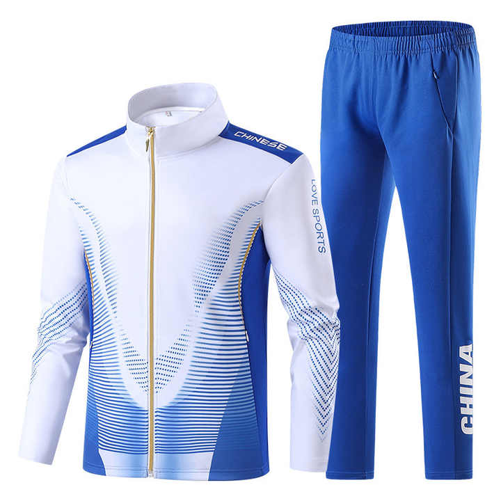 Wholesale Winter Plus Size Jogging Workout Tracksuit Zipper Football ...