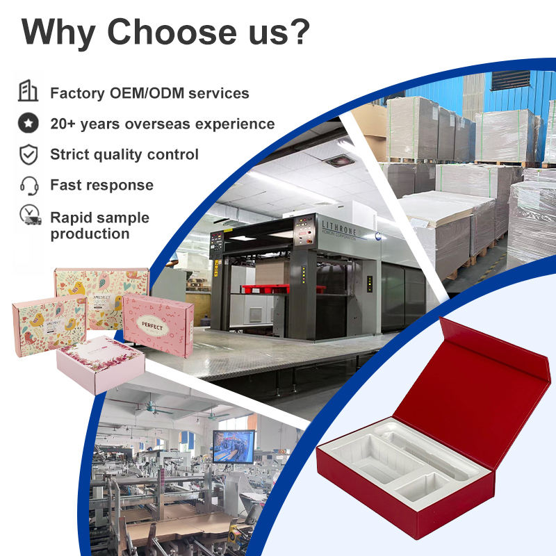 Matte Laminated Coated Paper Box with Inner Lining Custom Packaging ...