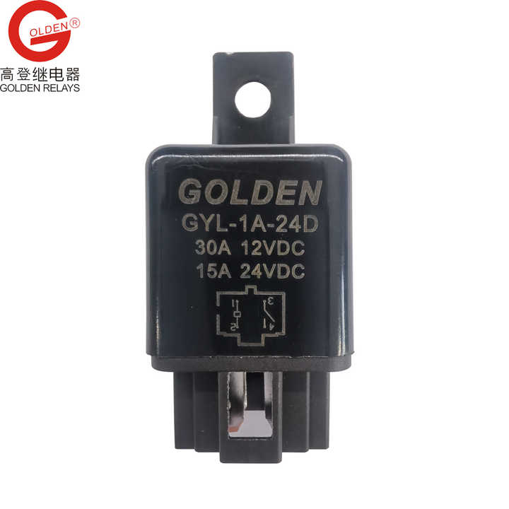 Golden Relays GYL-1A-24D 15A 30A 14VDC 28VDC Small Relay 4pins SPDT ...