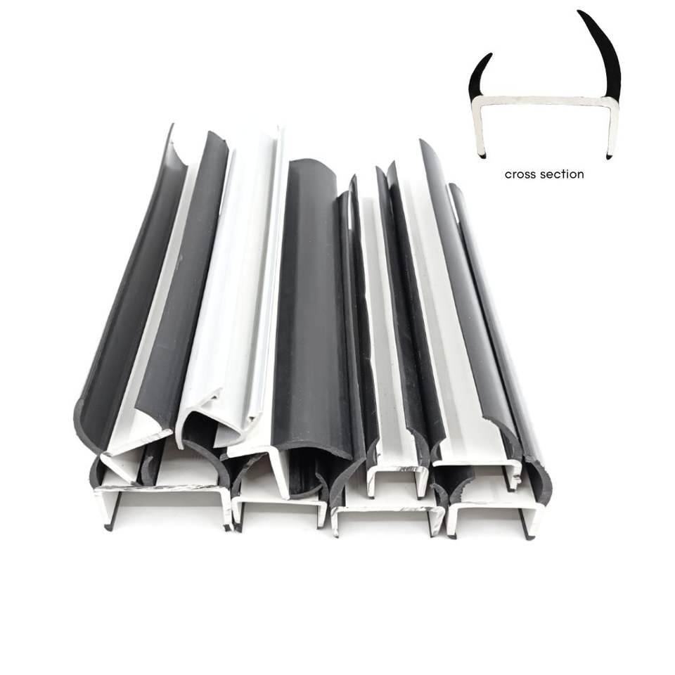 H-Shape Truck Door Seal PVC Co-Extrusion Refrigerated Container Gasket ...