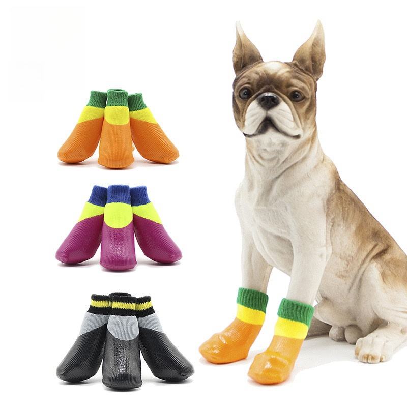 Wholesale Fashion Pattern Warm Winter Pet Non slip Sock for Dog Design ...