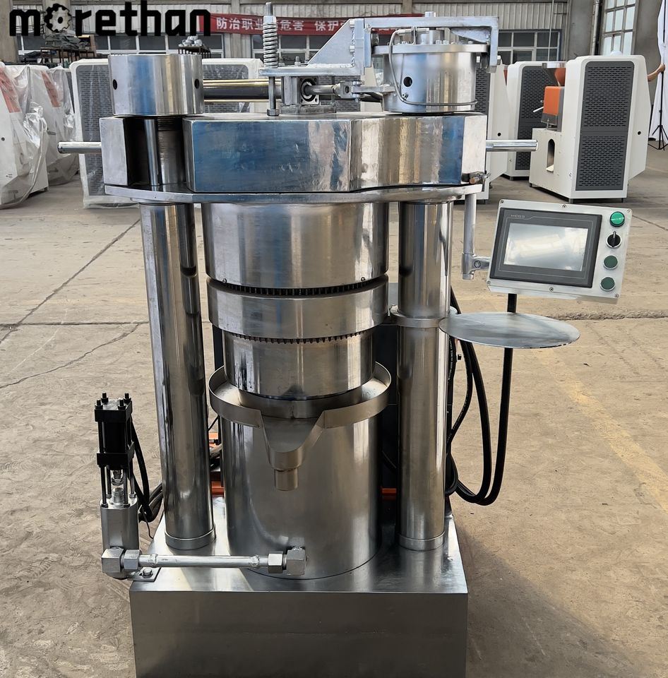 Hydraulic Cold Pressed Semi-Automatic Oil Press Machine for Soybean ...