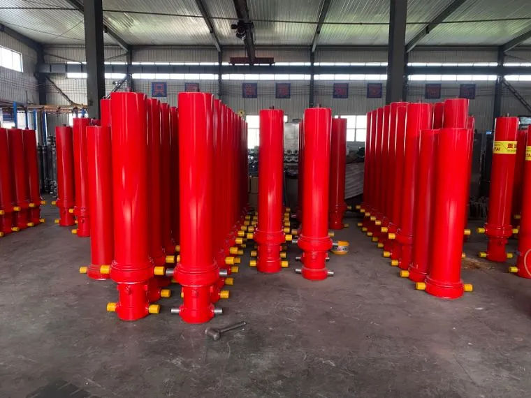 Dump Truck Multi-stage Cylinder, Construction Lifting, High-Pressure ...