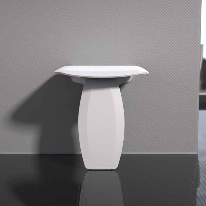 Modern 2025 Invisible Bath Chair Folding Shower Wall Stool for Elderly ...