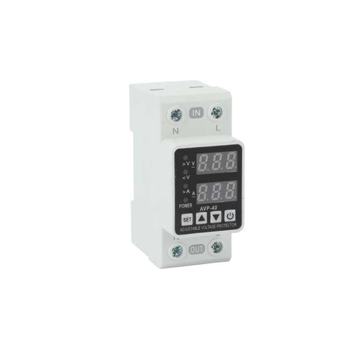 Digital AVP-63 Display Ampere Voltage Protector Relay with Over Current ...