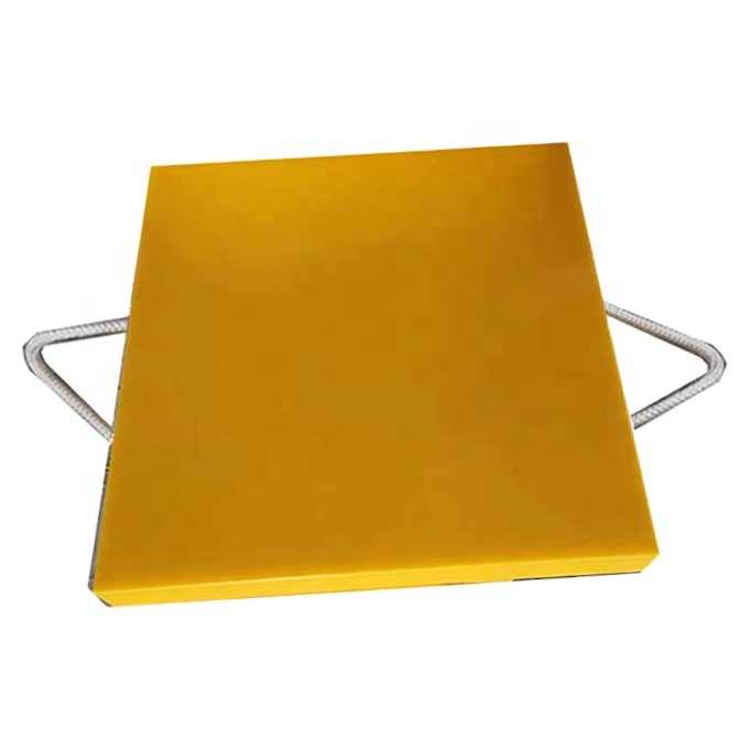 Mobile Uhmwpe Crane Outrigger Pads High Density Wear Resistant Hdpe ...