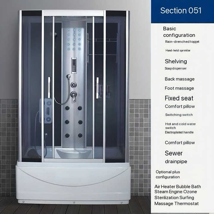 Top Quality Standard FullyEnclosures Fibreglass Shower Cubicles ...