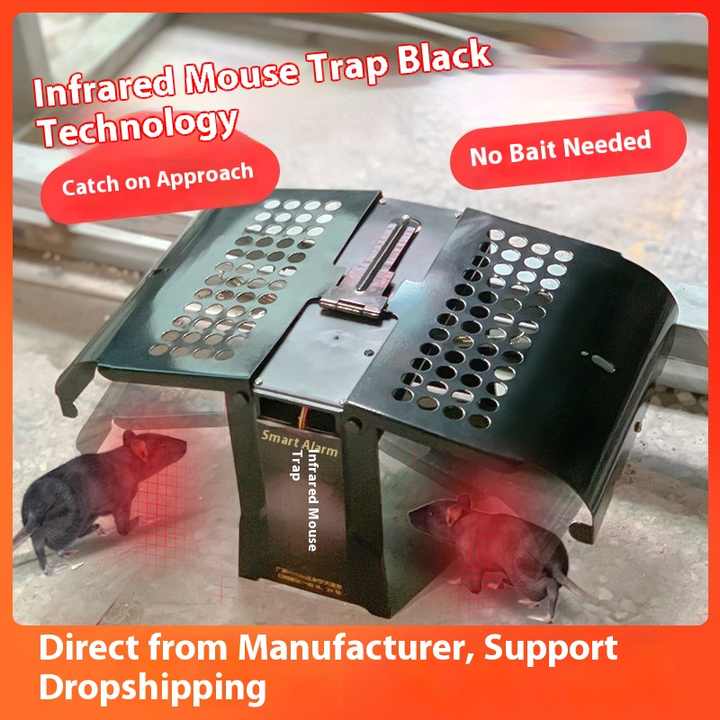 Intelligent Induction Infrared Mouse Trap Home Anti-Rodent Artifact ...