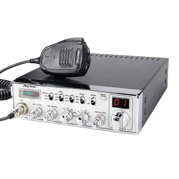 Anytone ARES II AM FM SSB CB Radio - High Power & Features