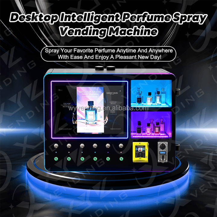 XYZ Unmanned Self-service Table Wall Mounted Perfume Vending Machine ...