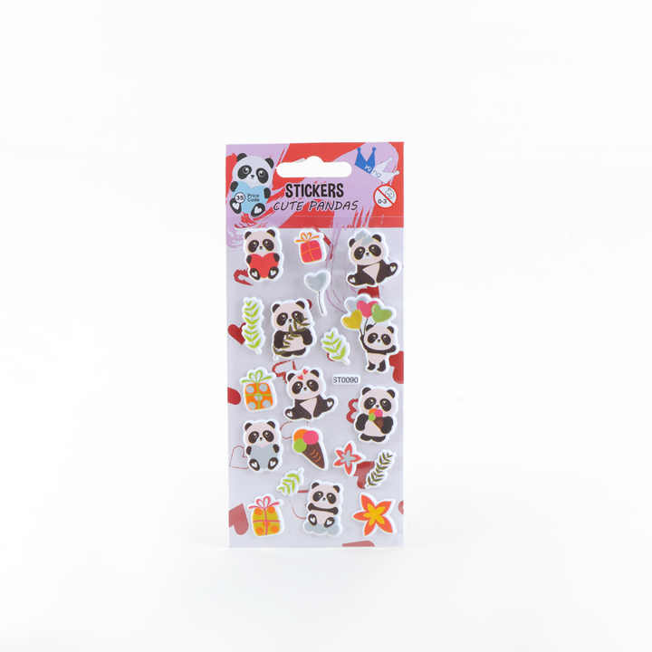 Star Foam Puffy Sticker Play Set - Cute & Customizable