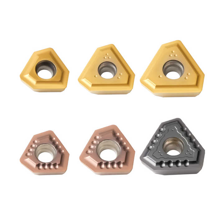 BTA Deep Hole Drill Inserts TPMX0902/1403/1704 Square Shape PVD Coating ...