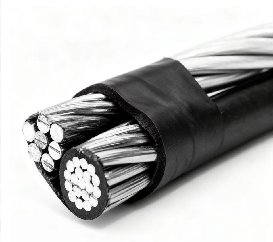 Factory Price Aluminum Stranded Overhead Aerial Bundled Cable ABC ...