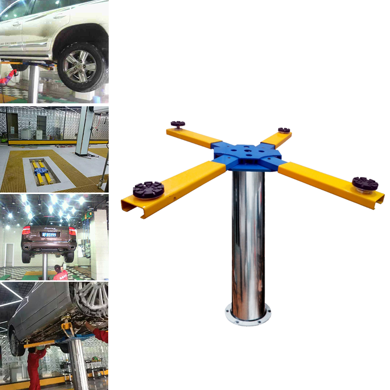 Single Post Car Lift 2.5T/3T Hydraulic Underground Car Lifter Auto ...