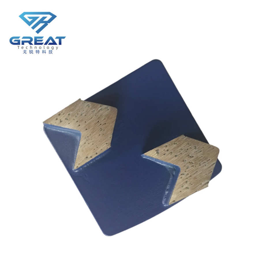 Redi Lock Arrow Concrete Grinding Pad for Diamond Floor Concrete Double ...