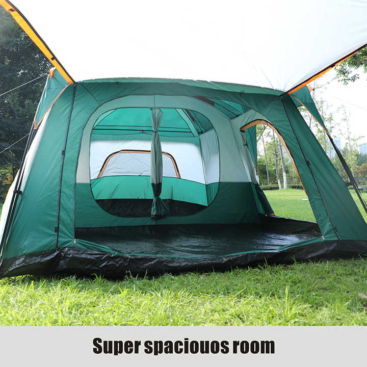 HOMFUL 8 Person Cabin Tents - Multi Room Camping Tents