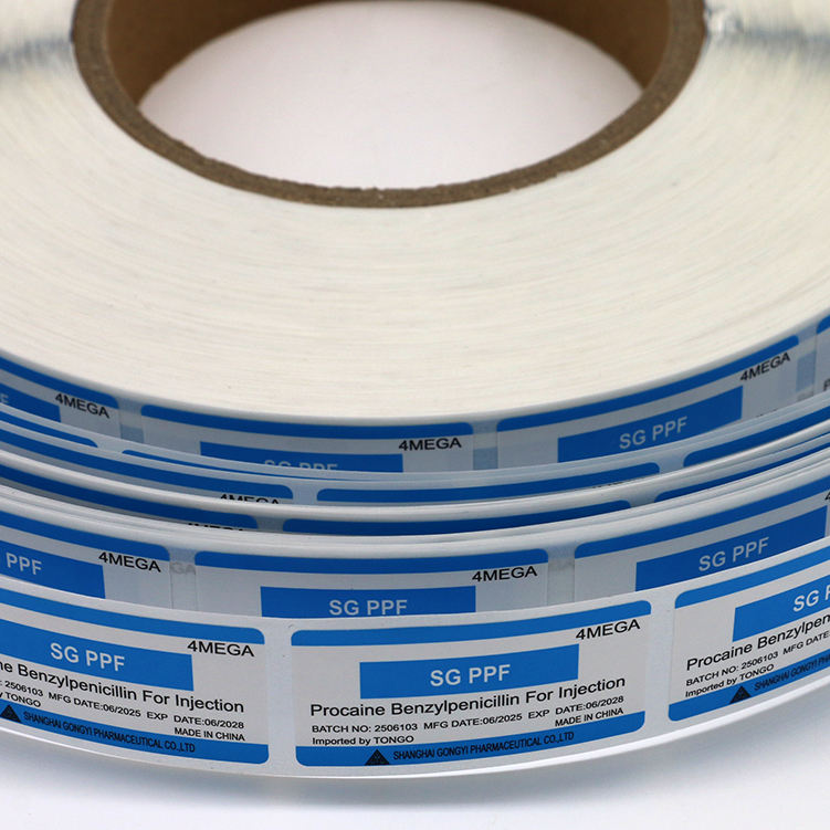 Pharmaceutical Copper Paper Labels - Smudge-Proof & Chemical Resistant ...