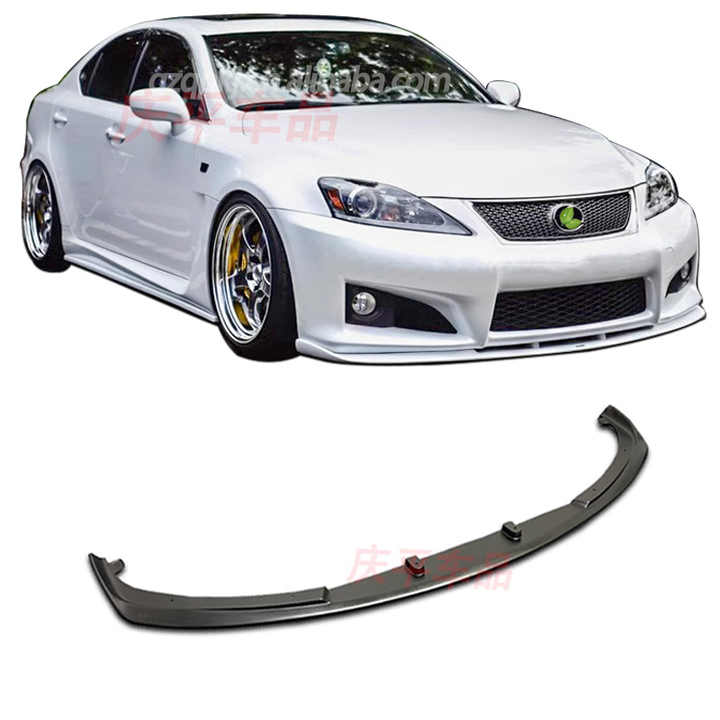 For Lexus ISF Body Kit Front Lip Bumper Lip Front Spoiler Diffuser ...