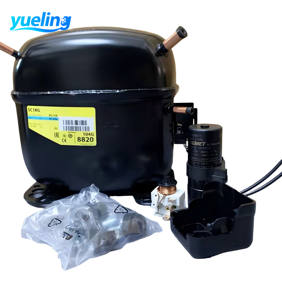 Secop SC18G R134a Refrigeration Compressor 220-240V 50Hz 495W 17.69cm ...
