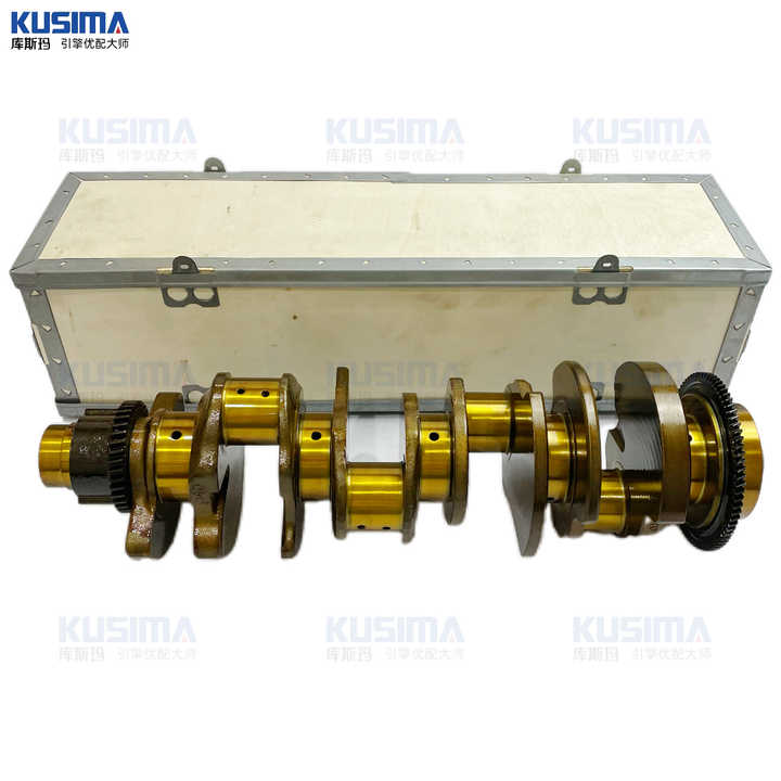 Factory Stock 1VD Engine Crank Crankshaft Engine Parts for Toyota Land ...