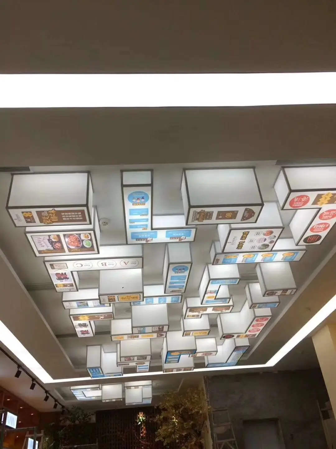 Custom light board marker 3D signage outdoor light box advertising ...