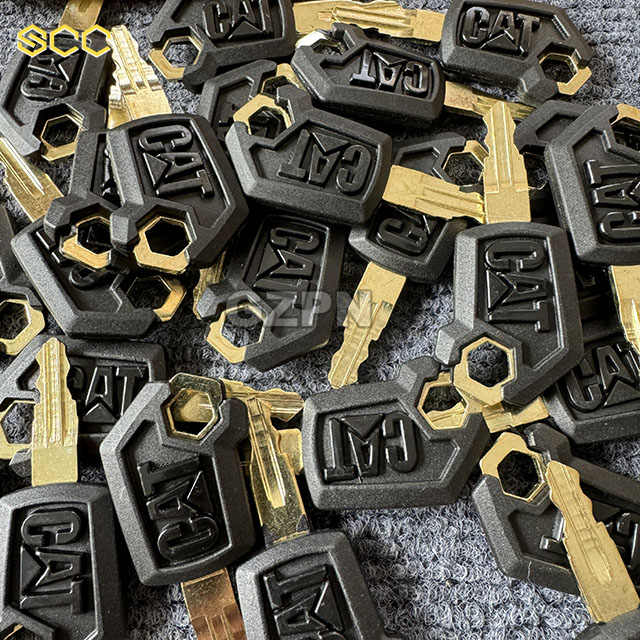 High Quality CAT Excavator Ignition Key Chain Caterpillar Digger Key ...