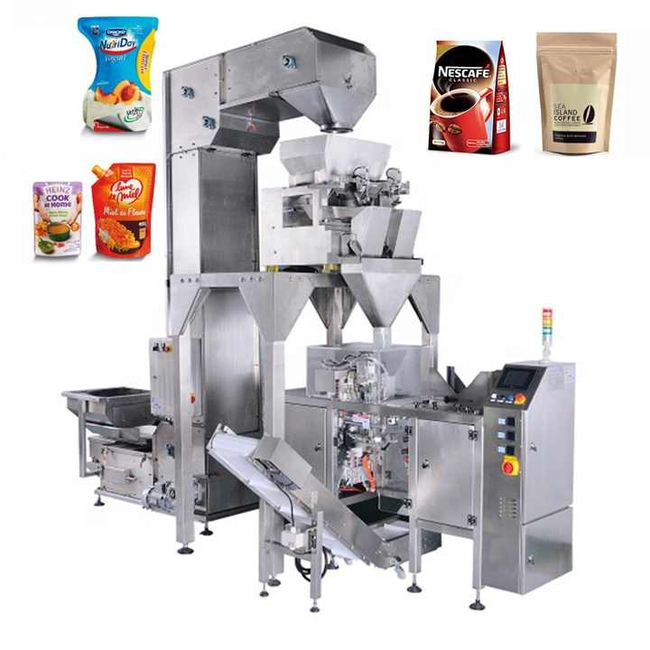 Gloex Liquid Powder Granule Doypack Gusset Pouch Machine