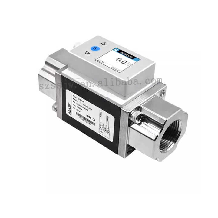 SZSJW Stainless steel AFD4 vortex street liquid water flow meter AFD4100 for flow sensor ...