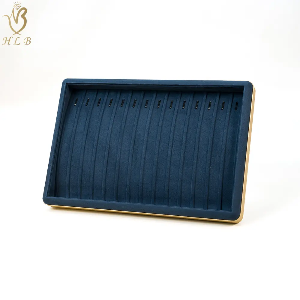 Factory Lightweight Jewellery Tray Velvet Jewelry Tray Custom Jewellery ...