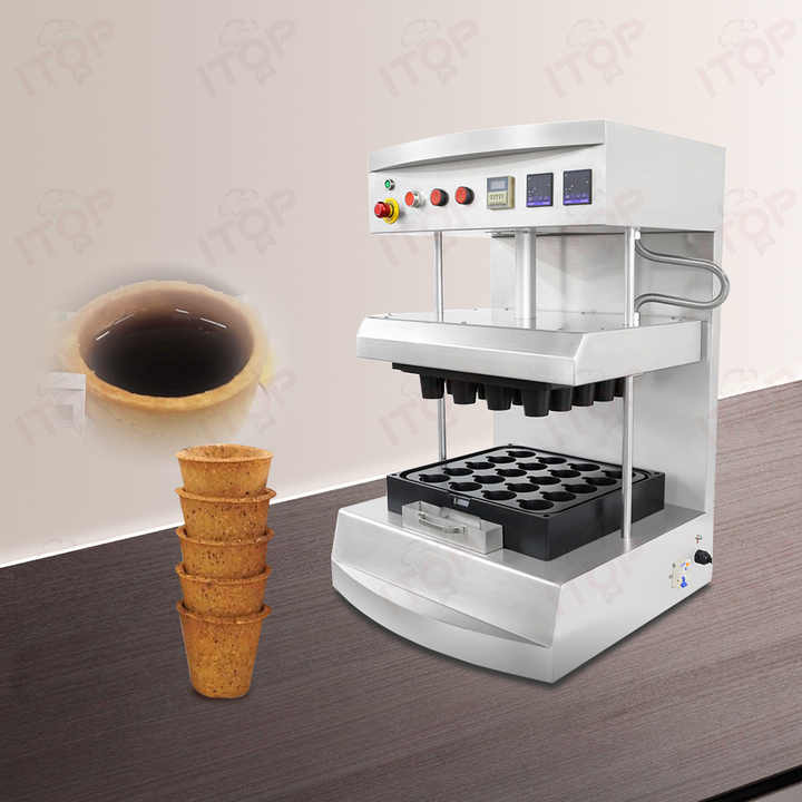 Commercial Electric Biscuit Tea Cone Cup Baker Machine