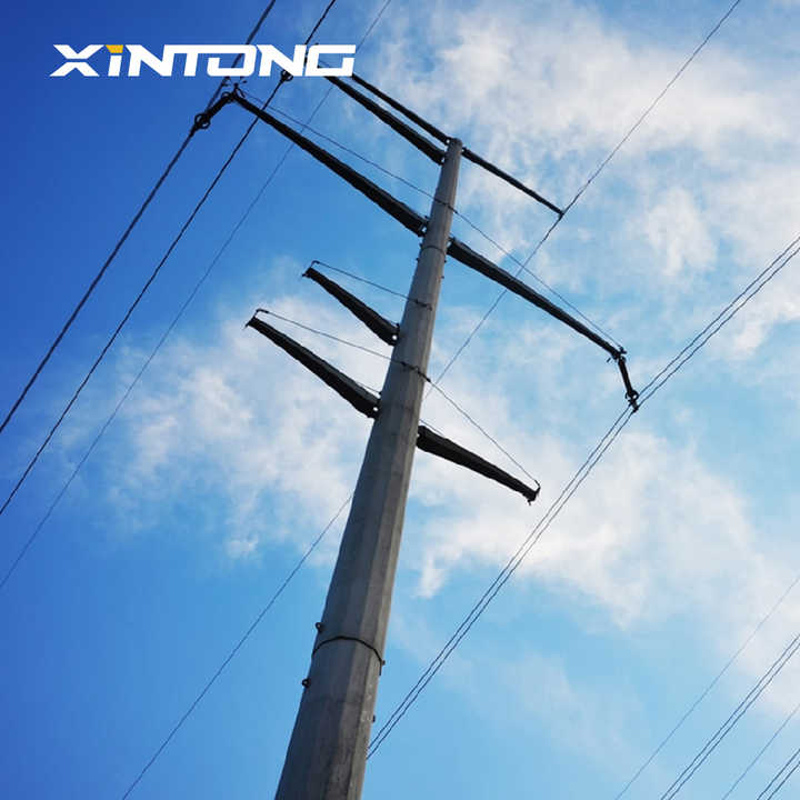 35FT 40FT 55FT 60FT Hot Dip Galvanized Power Distribution Pole Price ...