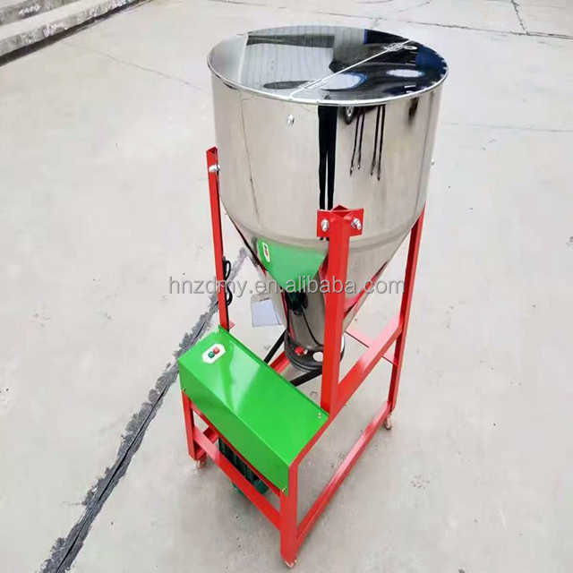Stainless Steel Poultry Feeding Mixer Processing Grain Grinder Machine Animal Feed Mill Mixer ...
