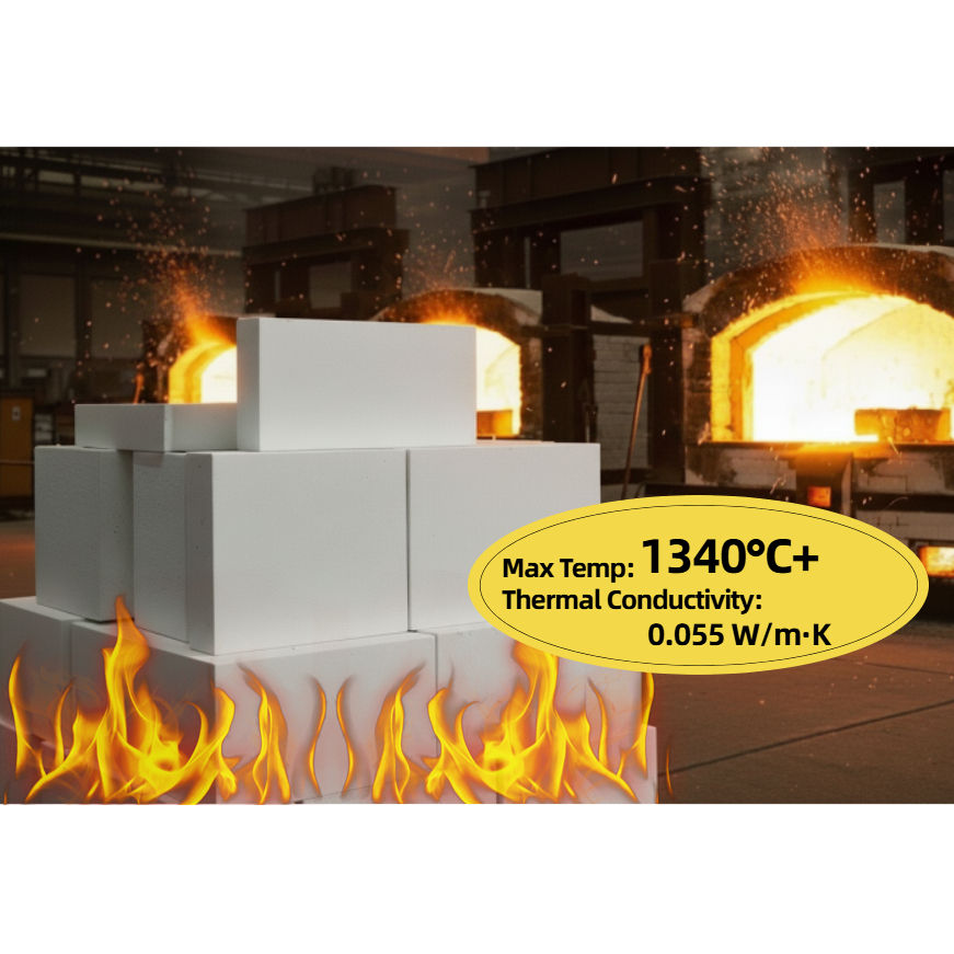 1260 High Temperature Fire Resistant Refractory Material 4hr Fire ...