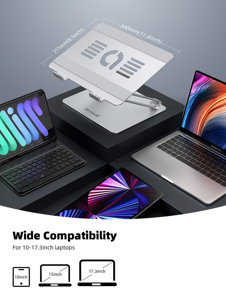 Lamicall Laptop Stand - Ergonomic & Portable Solution