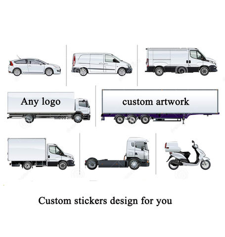 Custom Waterproof Vinyl Vehicle Sticker - Full Graphics