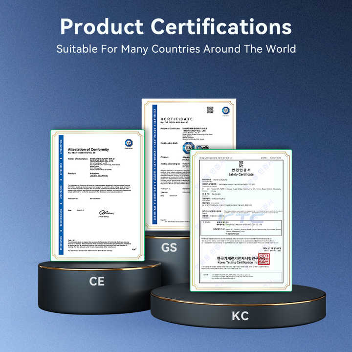 Wholesale KC KCC CE GS Certified KR EU Plug GaN Fast Charging Usb c Charger Block Type c Charger ...