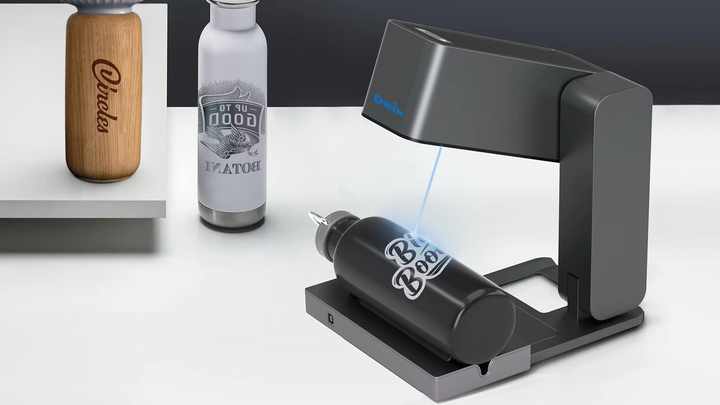 Intelligent Mini Folding Laser Engraving Marking Machine Desktop ...