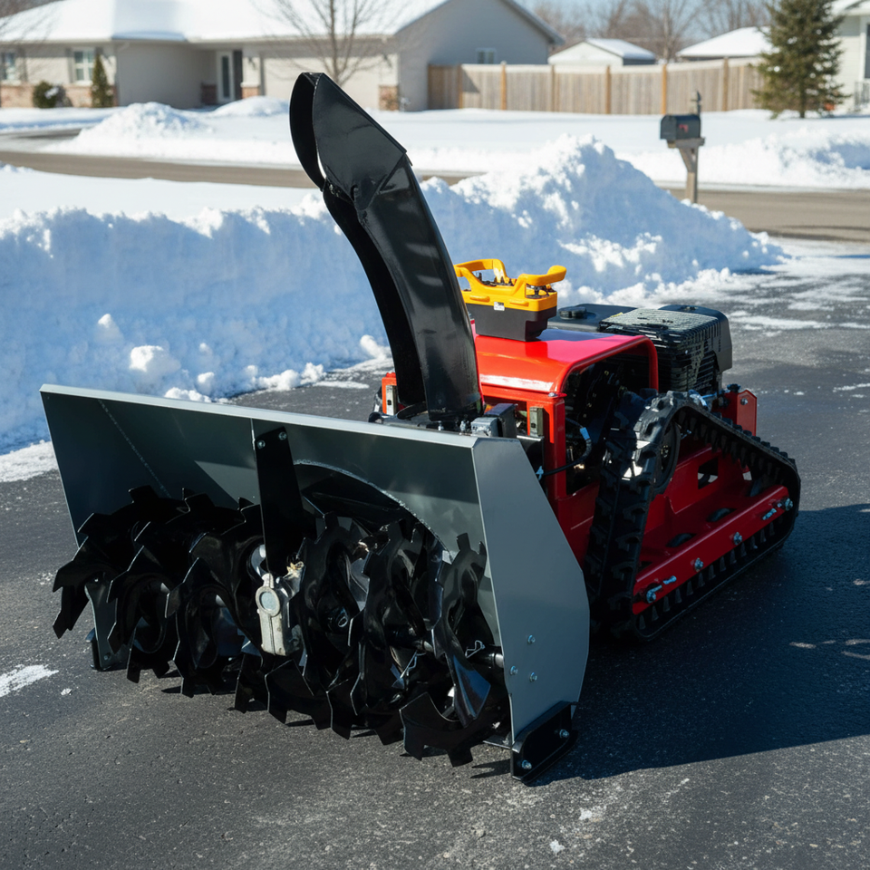 Snow Blower Machine Portable Shovel Snow Sweeper Radio Remote Control ...