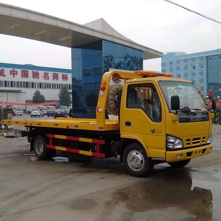 4-6 Ton Rollback Slide Flatbed Recovery Vehicle Wrecker