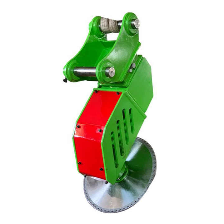 Wood Processor Excavator Accessories - Hydraulic Saw Head
