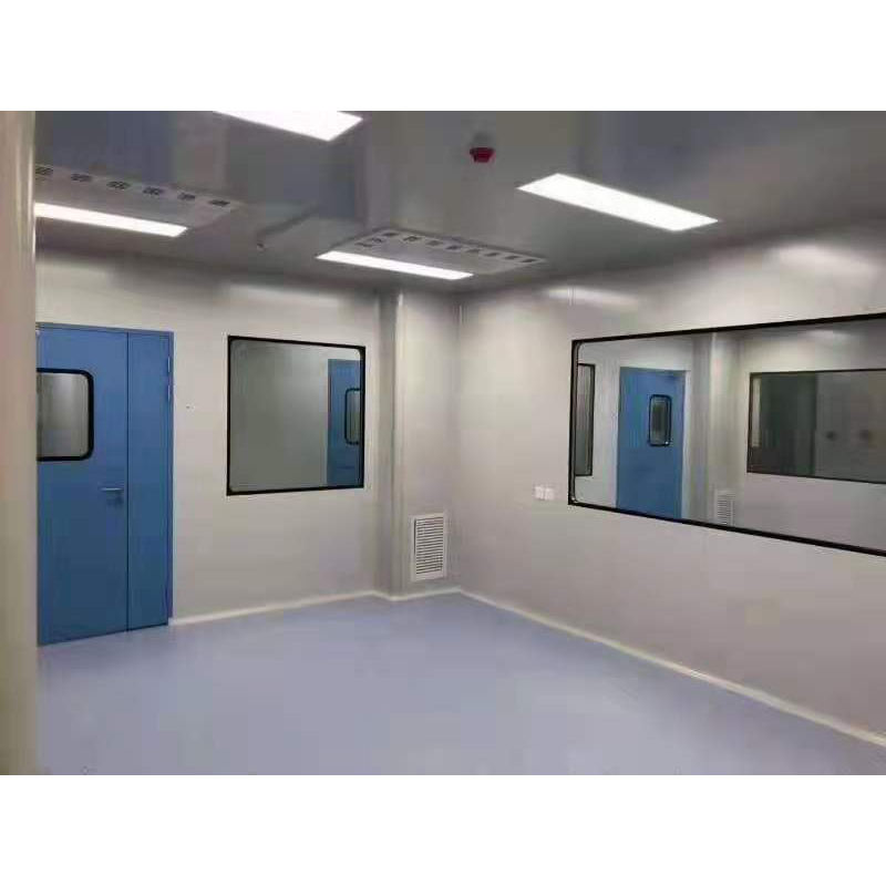 Modular Dust-Free Cleanroom System Rock Wool Core Sandwich Wall Panels ...
