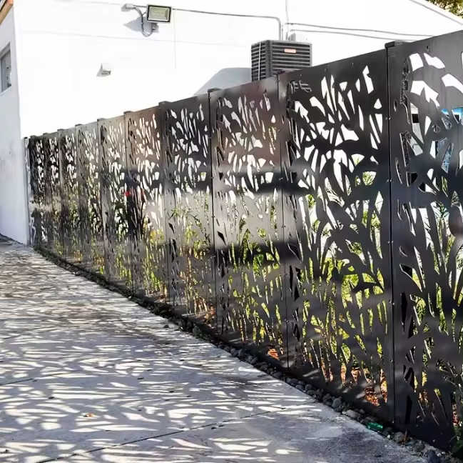China CNC Laser Cutting Metal Screens Aluminium Alloy Steel Outdoor ...