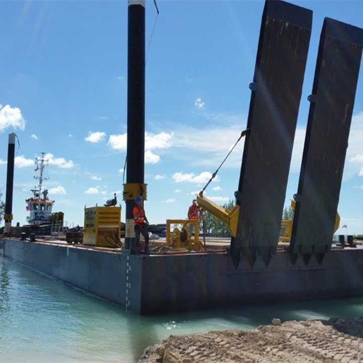 Dredging Pontoon Dredging Barge Container Size Dredging Barge