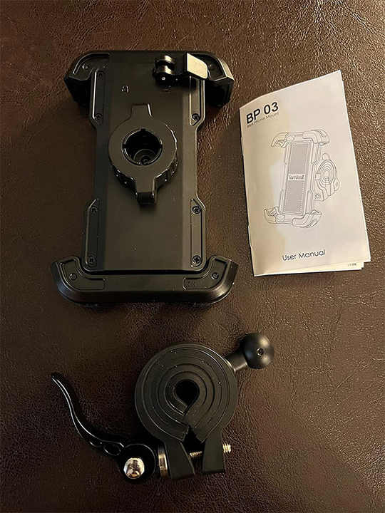 Lamicall Adjustable BP03 Bike Holder Phone Cell Mobile Phone Holder Bike Bicycle Handlebar Phone ...