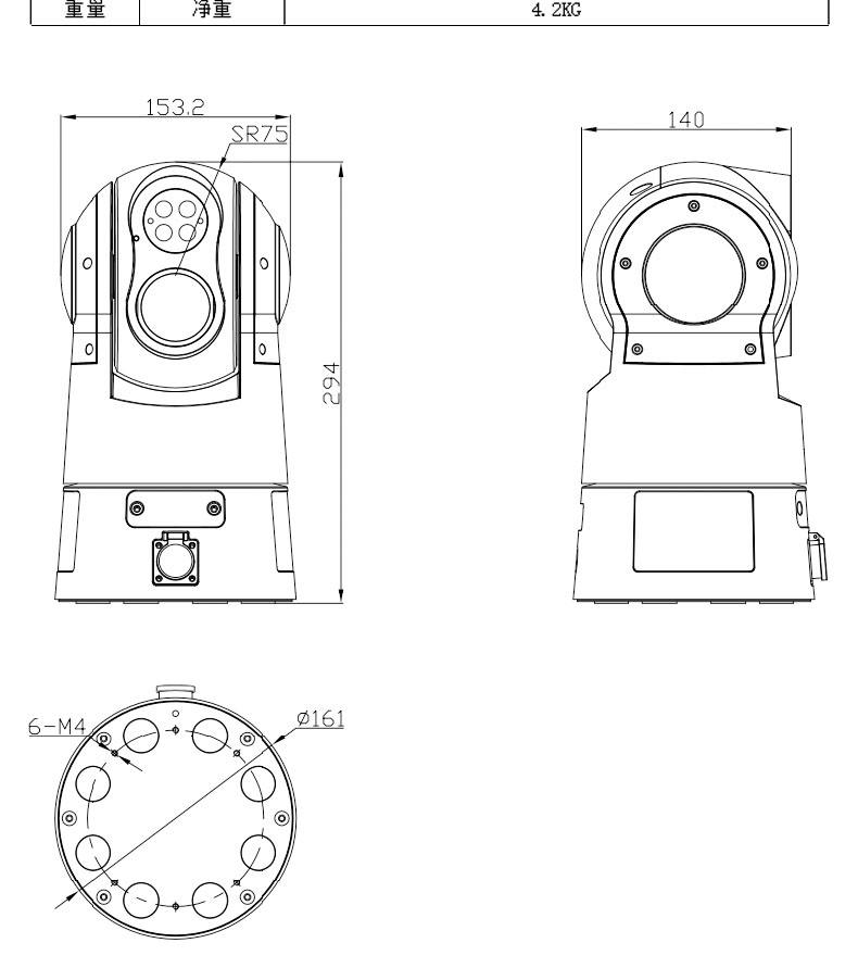 Dual Vision Long Range Thermal PTZ Camera for Vehicle ,robot ,farm ...