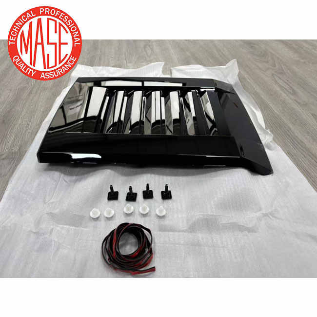 MASE Car Accessories Glossy Black Hood Scoop for toyota tacoma 2024 ...