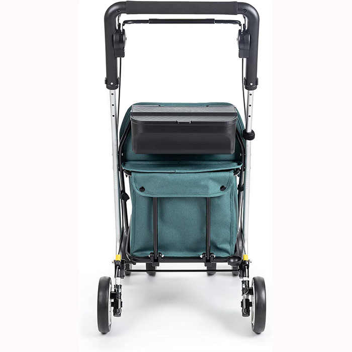 Senior-friendly Shopping Cart & Walker - Foldable & Detachable