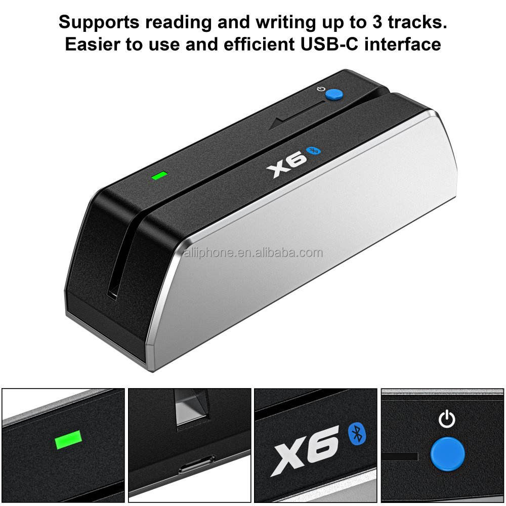 Factory Made Wholesale Price MSRX6 MSRX6BT With Wireless Magnetic Card ...